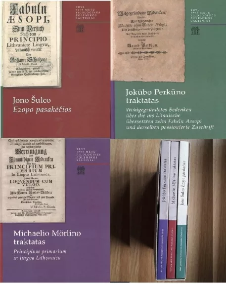 Trys 1706 metų filologinės polemikos šaltiniai: Jono Šulco Ezopo ...