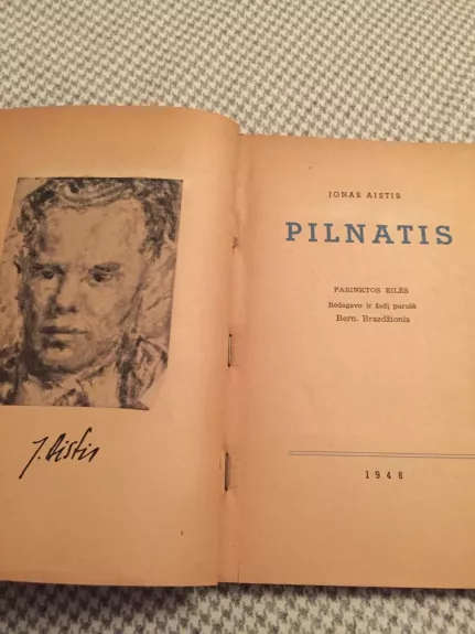 Pilnatis - Jonas Aistis, knyga