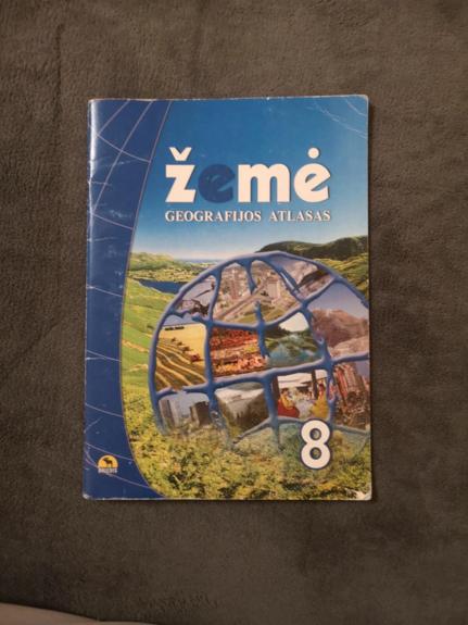 Žemė geografijos atlasas 8 kl. - Autorių Kolektyvas, knyga