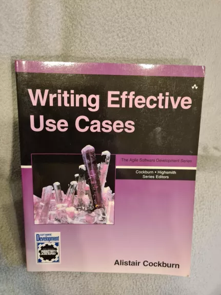 Writing Effective Use Cases - Alistair Cockburn, knyga