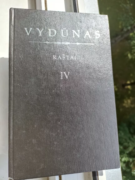 Raštai IV - Vydūnas, knyga