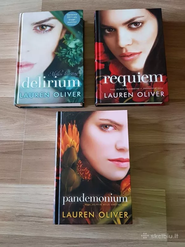 Delirium trilogija - Lauren Oliver, knyga