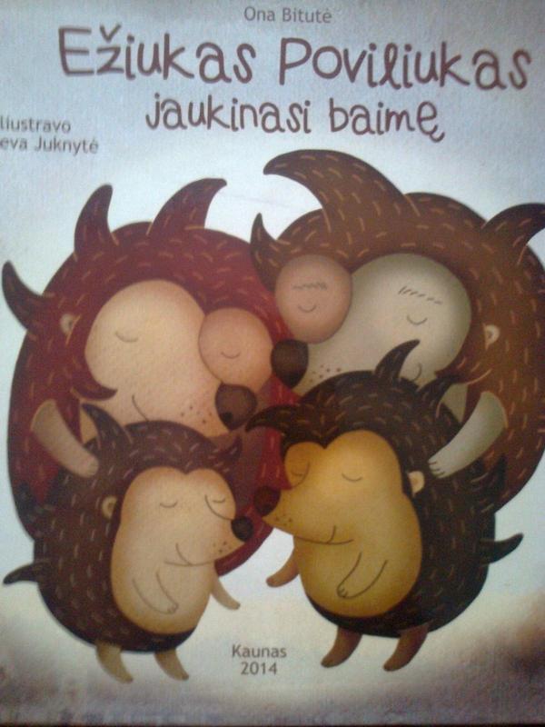 Eziukas Poviliukas jaukinasi baimę - Ona Bitutė, knyga