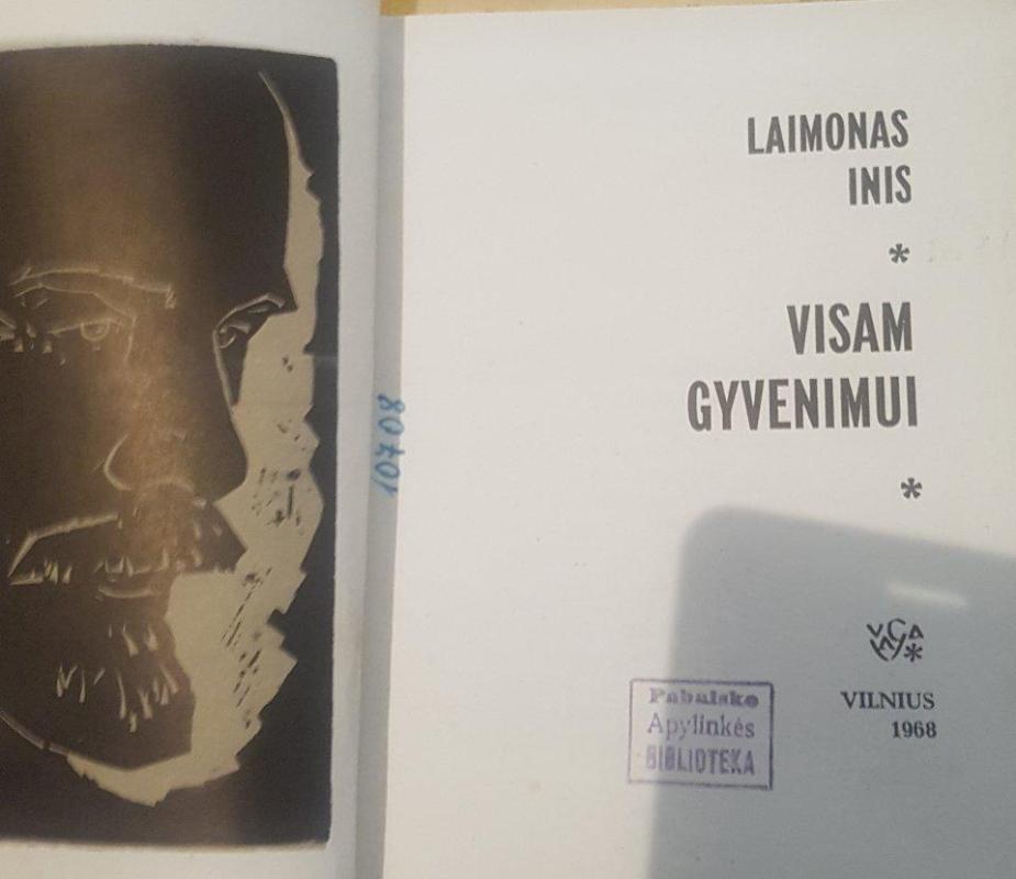 Visam gyvenimui - Laimonas Inis, knyga