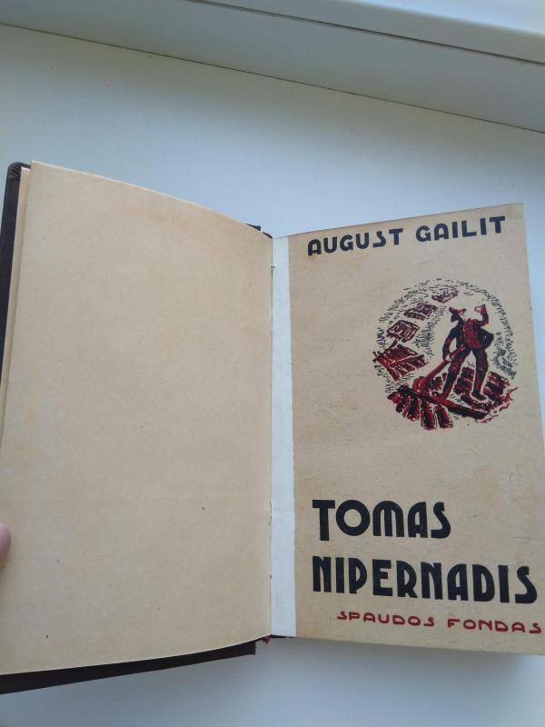 Tomas Nipernadis - August Gailit, knyga