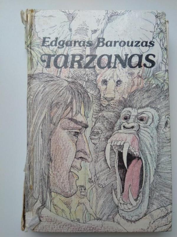 Tarzanas, Tarzanas džiunglėse - Edgaras Barouzas, knyga