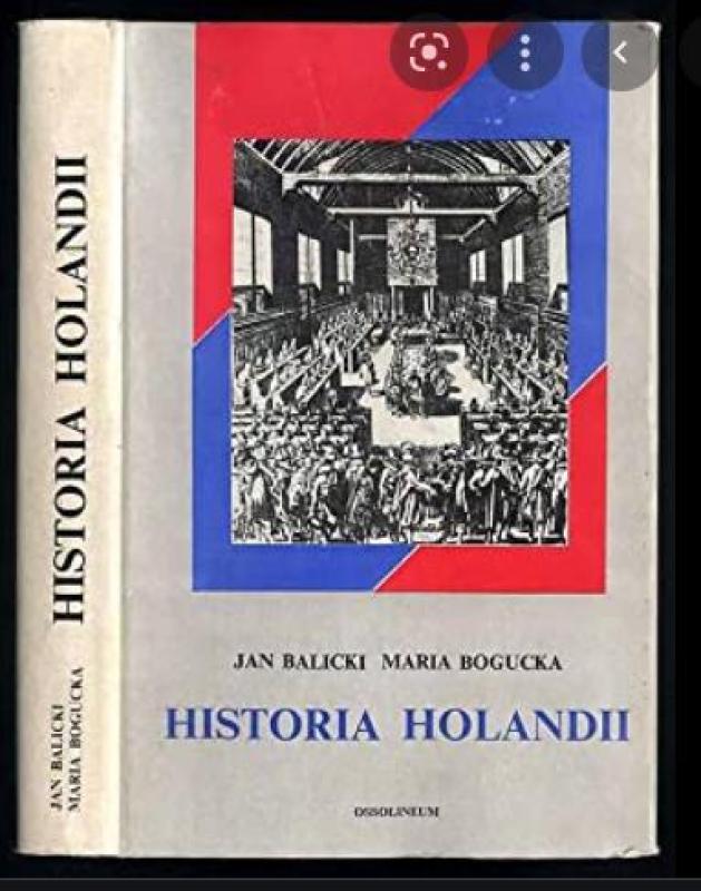 Historia HolandII - Jan Balicki, knyga