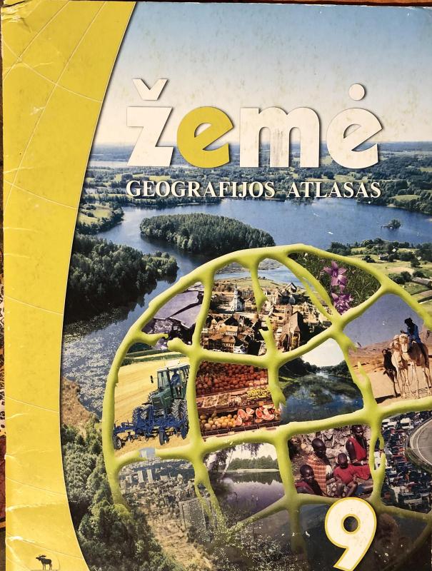 ŽEMĖ. Geografijos atlasas 9 klasei - Autorių Kolektyvas, knyga