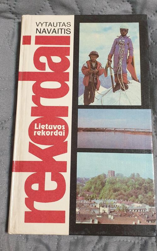 Lietuvos rekordai - Vytautas Navaitis, knyga
