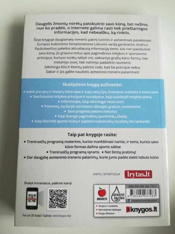 Tobulas kūnas - Pauliukevicius Andrius, knyga