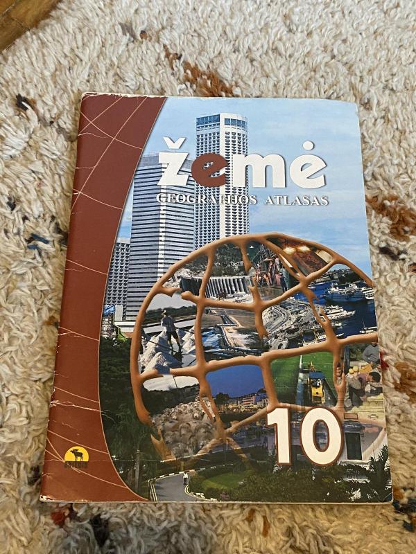 Žemė 10. Geografijos atlasas 10 klasei - Rytas ŠALNA, Mantas ŠIUMETA ...