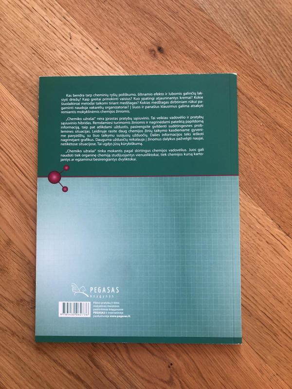 Chemiko užrašai 11-12 organinė chemija - Rimantas Raudonis, knyga