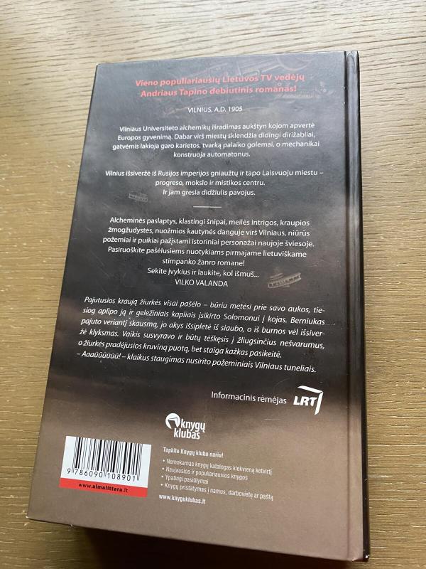 Vilko valanda - TAPINAS ANDRIUS, knyga