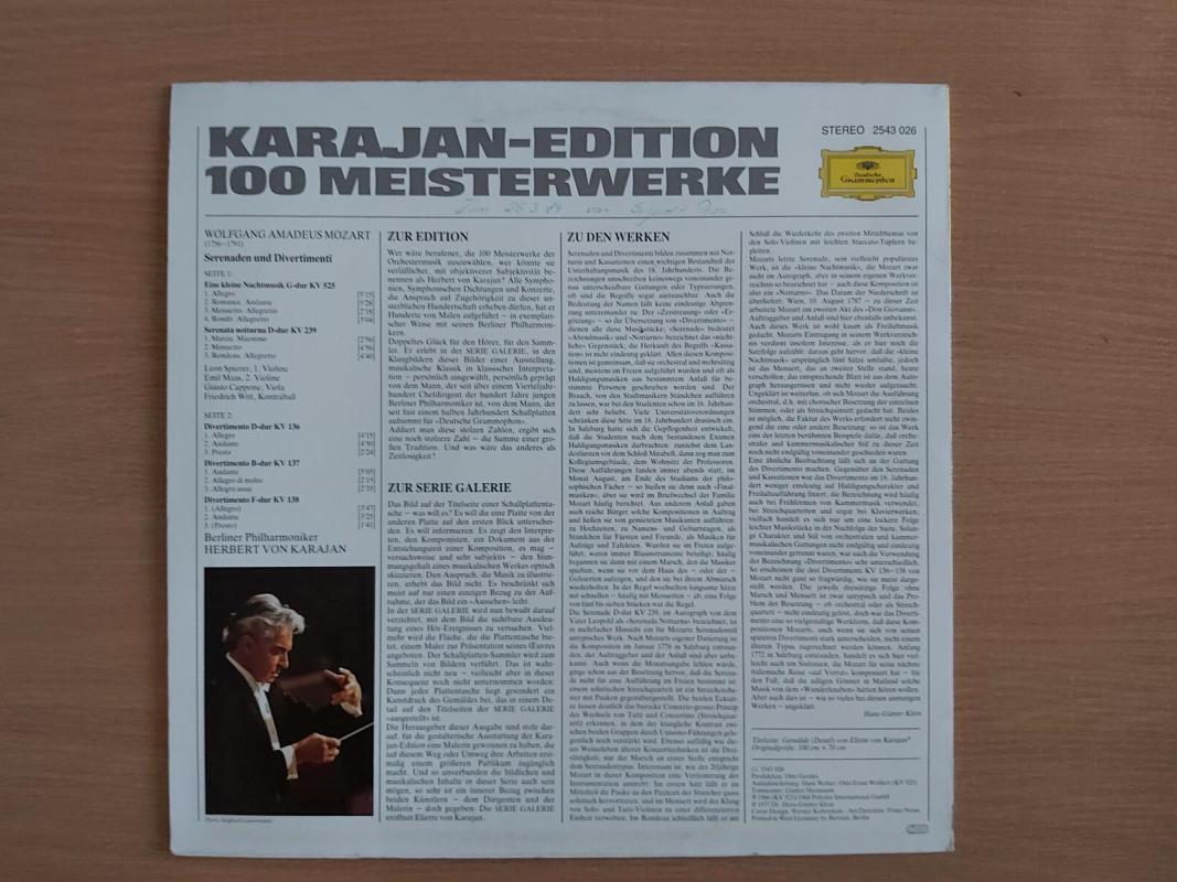 Karajan - Edition 100 meisterwerke - Autorių Kolektyvas, plokštelė