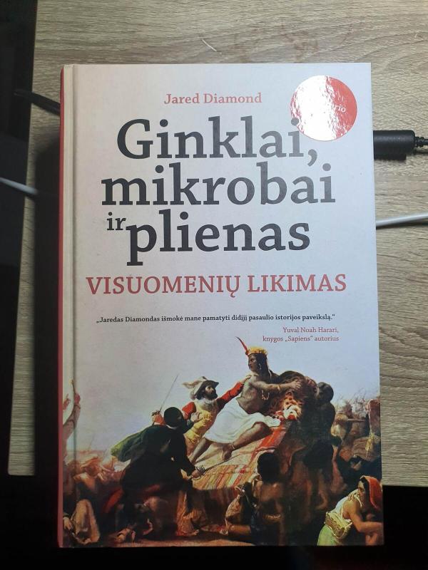 Ginklai, mikrobai ir plienas - Jared Diamond, knyga