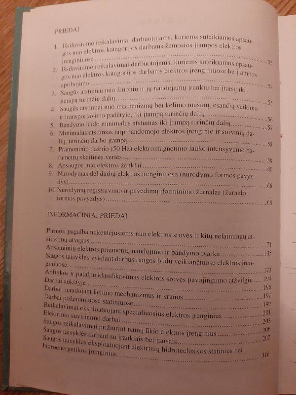 Elektros įrenginių eksploatavimo saugos taisyklės - V. Poderis, knyga