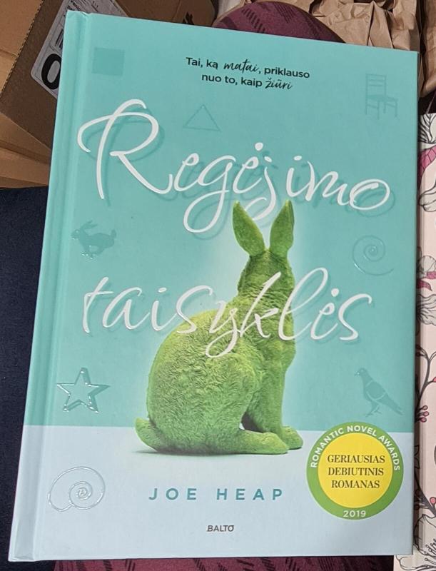 Regėjimo taisyklės - Joe Heap, knyga