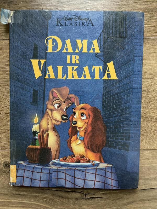 Dama ir valkata - Walt Disney, knyga