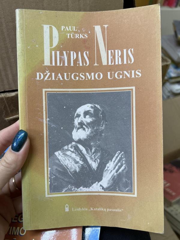 Pilypas Neris Džiaugsmo ugnis - Paul Turks, knyga