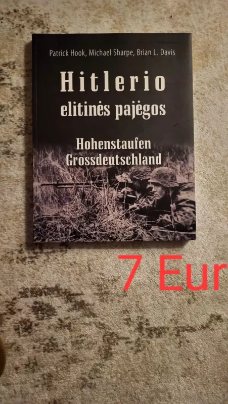 Hitlerio elitinės pajėgos - Patrick Hook, knyga