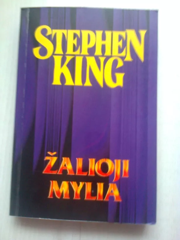 Žalioji mylia - Stephen King, knyga