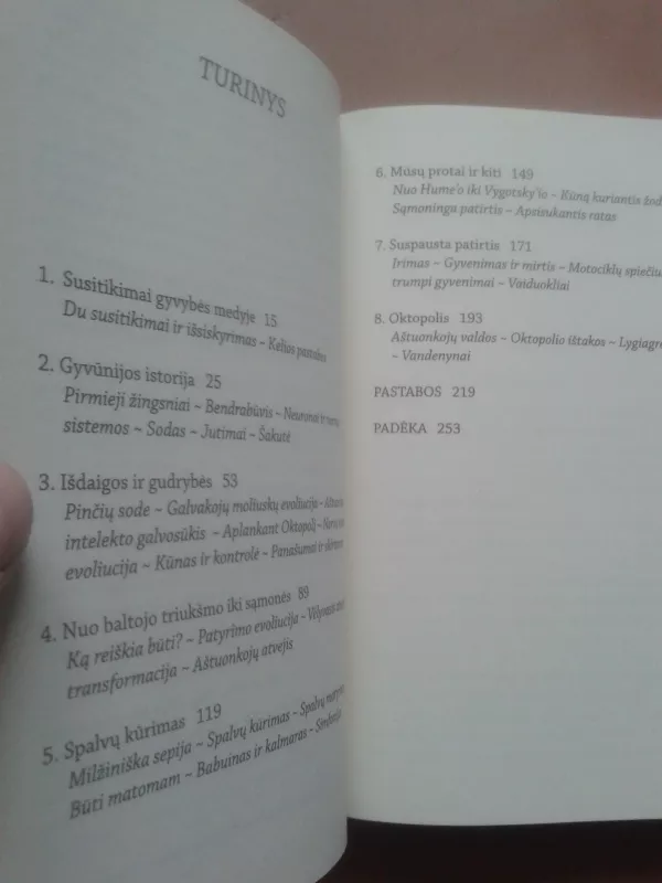 Kiti Protai. Apie Aštuonkojį, Jūrą ir Sąmonės Kilmę - Peter Godfrey ...