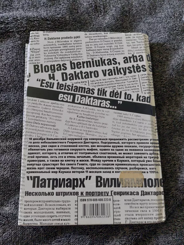 Išlikt žmogumi - Henrikas Daktaras, knyga