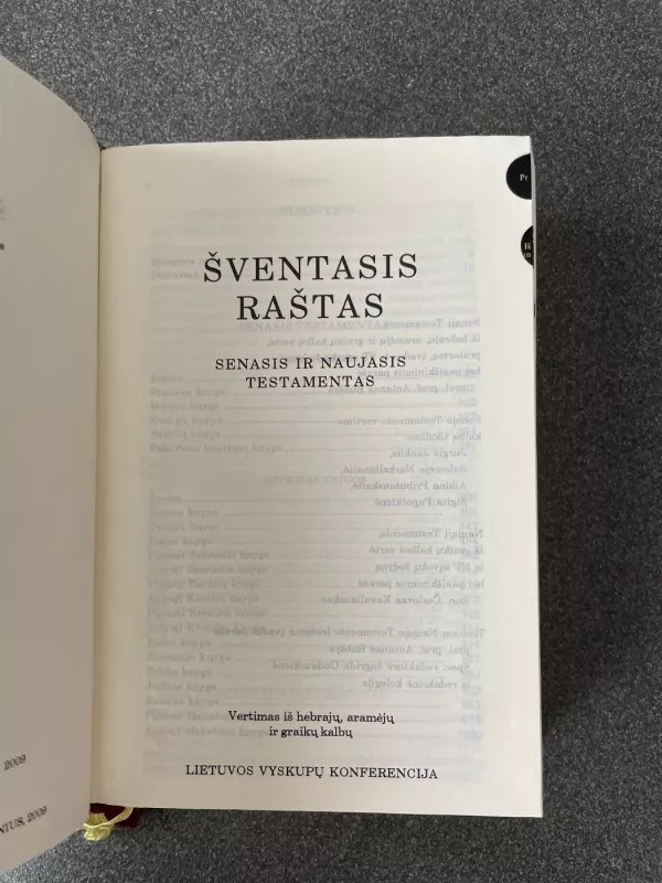 Šventasis raštas senasis ir naujasis testamentas - Antanas Rubšys, knyga