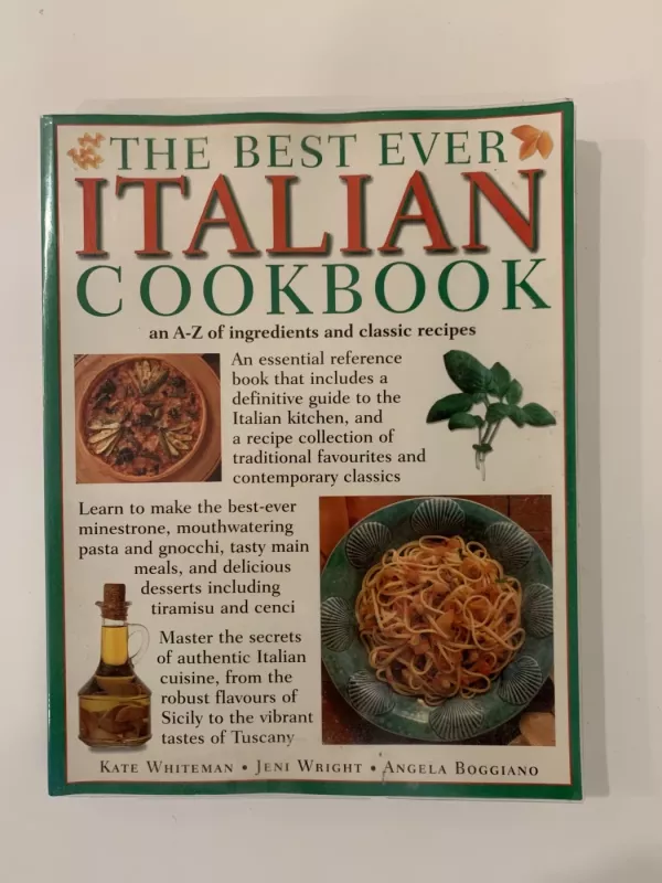 The best italian cookbook - Kate Whiteman, knyga