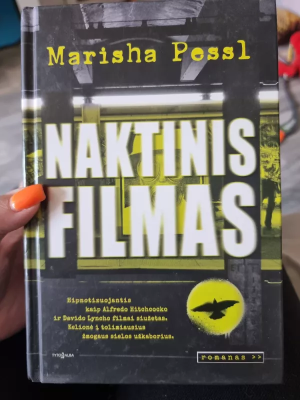 Naktinis filmas - Marisha Pessl, knyga