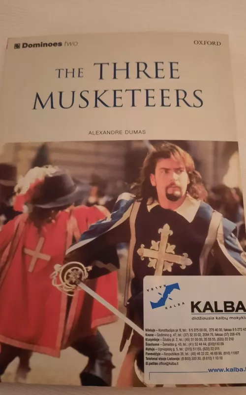 The three Musketeers - Aleksandras Diuma, knyga