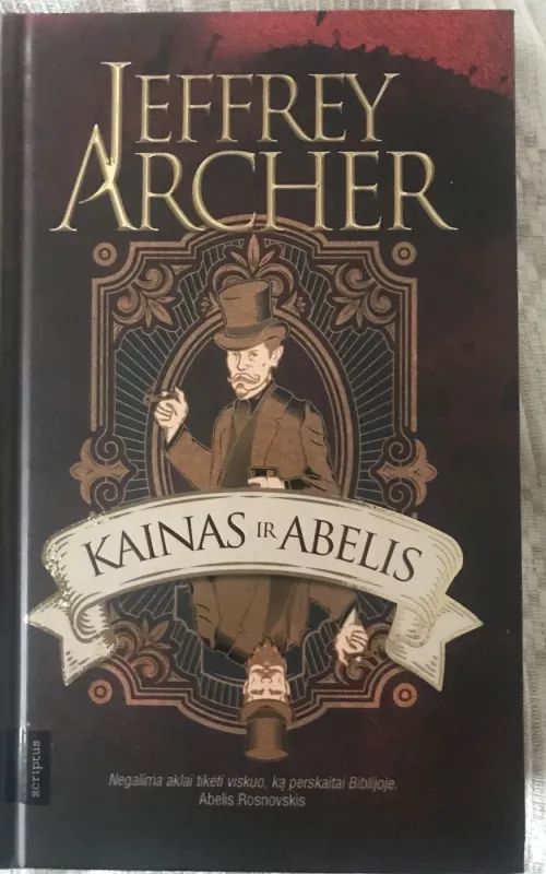 Kainas ir Abelis - Jeffrey Archer, knyga
