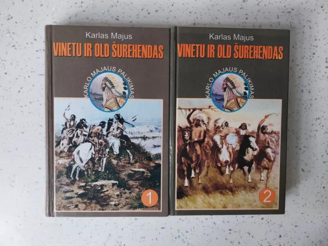 Vinetu ir old Surehendas 1,2 dalys - K.Majus, knyga