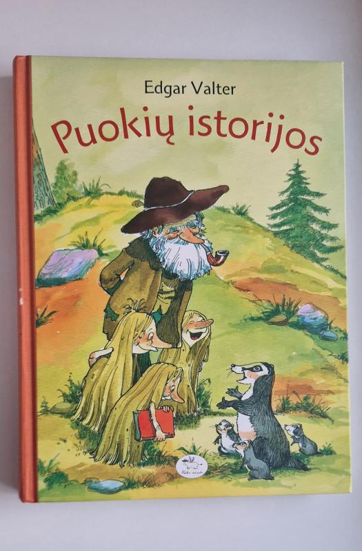 Puokių istorijos - Edgar Valter, knyga