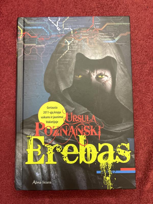Erebas - Ursula Poznanski, knyga