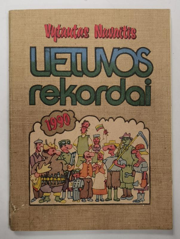 Lietuvos rekordai 1990 - Vytautas Navaitis, knyga