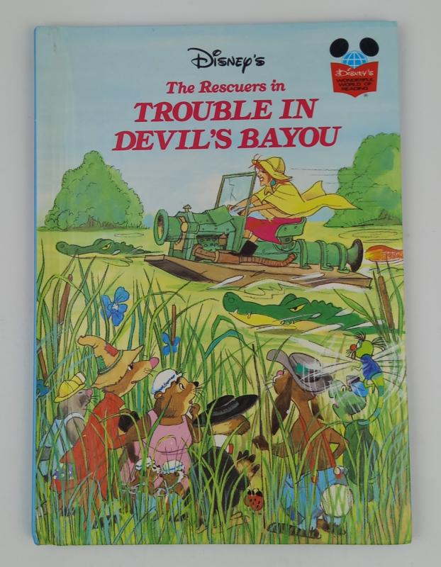 The Rescuers in Trouble in Devil’s Bayou - Walt Disney, knyga