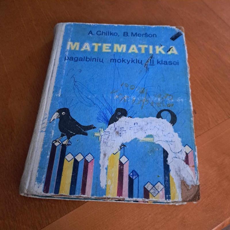 Matematika pagalbinių mokyklų 2 klasei - A.Chilko, knyga