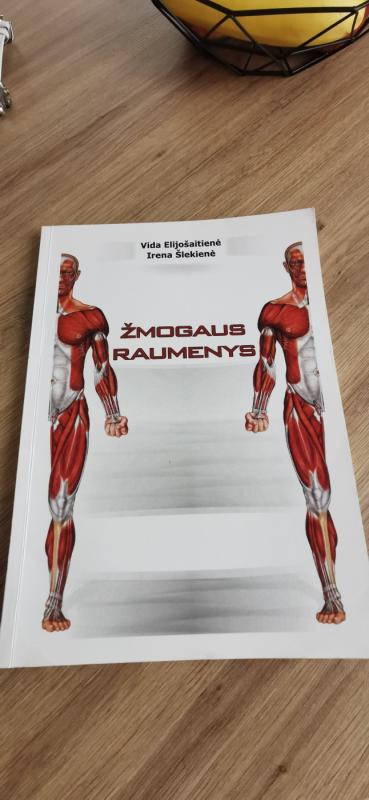 Žmogaus raumenys - Vida Elijošaitiene, knyga