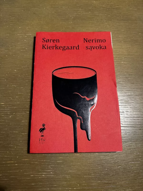 Nerimo sąvoka - Soren Kierkegaard, knyga