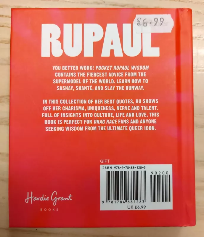 Pocket RuPaul Wisdom: Witty Quotes and Wise Words from a Drag Superstar ...