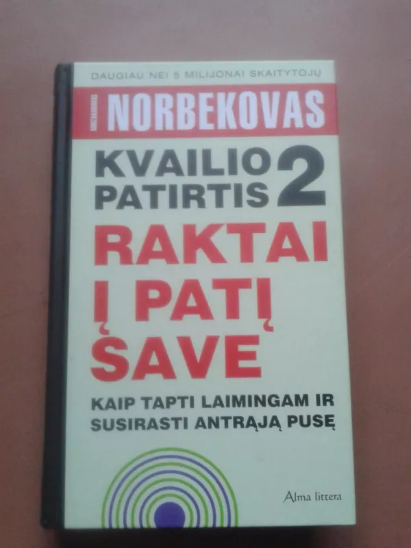 Kvailio patirtis 2. Raktai į patį save. Kaip tapti laimingam ir ...