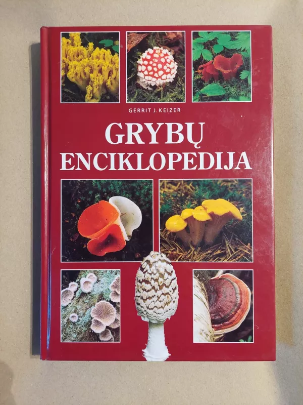 Grybų enciklopedija - Gerrit J. Keizer, knyga