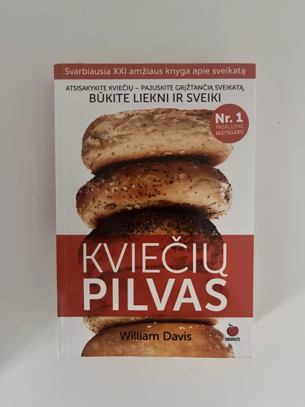 Kviečių pilvas - William Davis, knyga