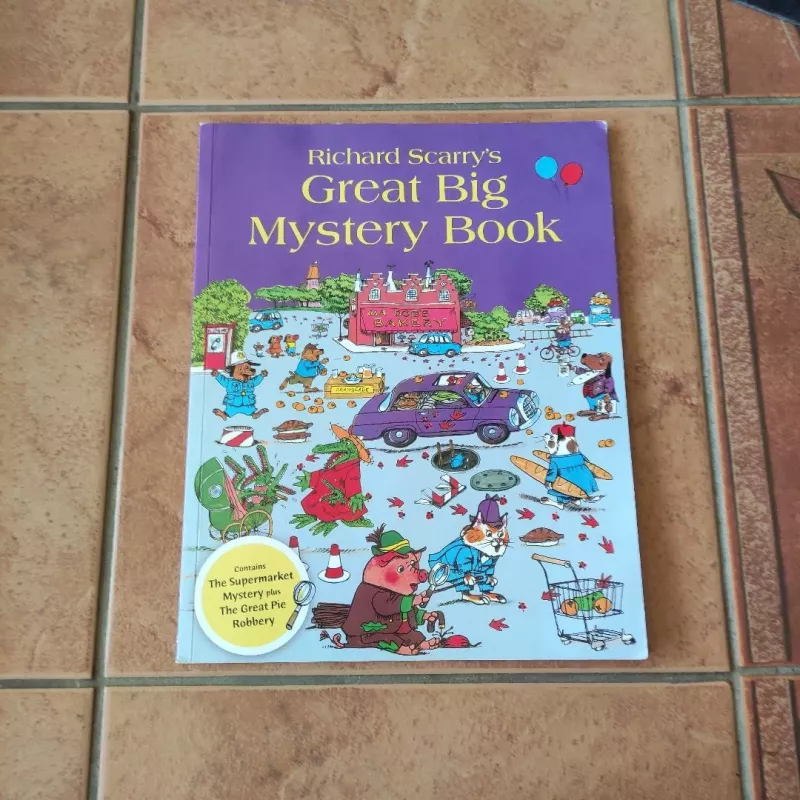 Richard Scarry's Great Big Mystery Book - Richard Scarry, knyga