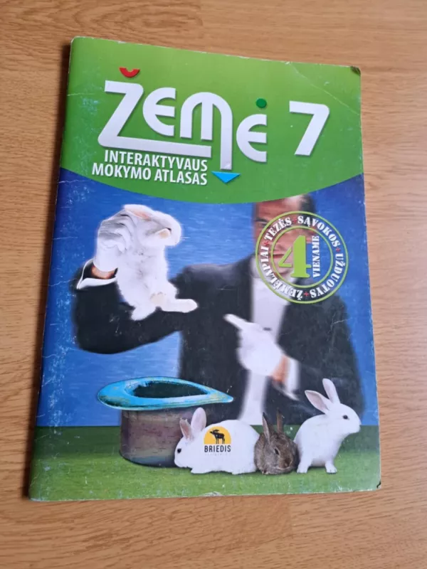 Žemė.Geografijos atlasas 7 klasei - Mindaugas Žolynas, knyga