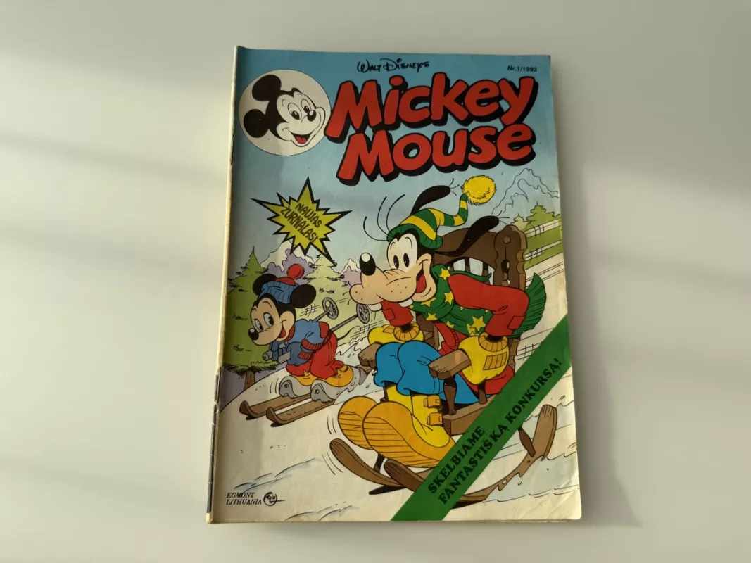 Mickey Mouse 1993/ Nr 4 - Walt Disney, knyga