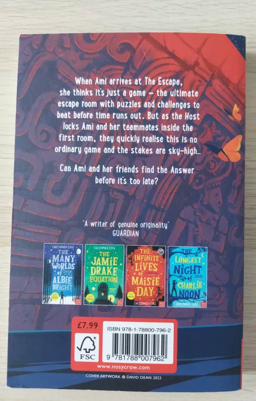 Escape Room. Find the answer. Save the world - Christopher Edge, knyga