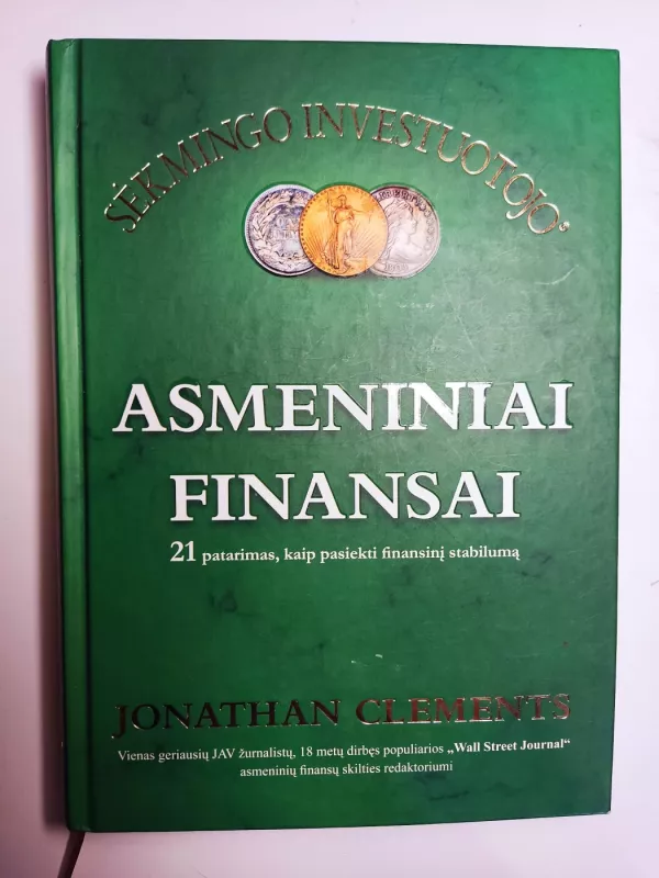 Sėkmingo investuotojo asmeniniai finansai - Jonathan Clements, knyga