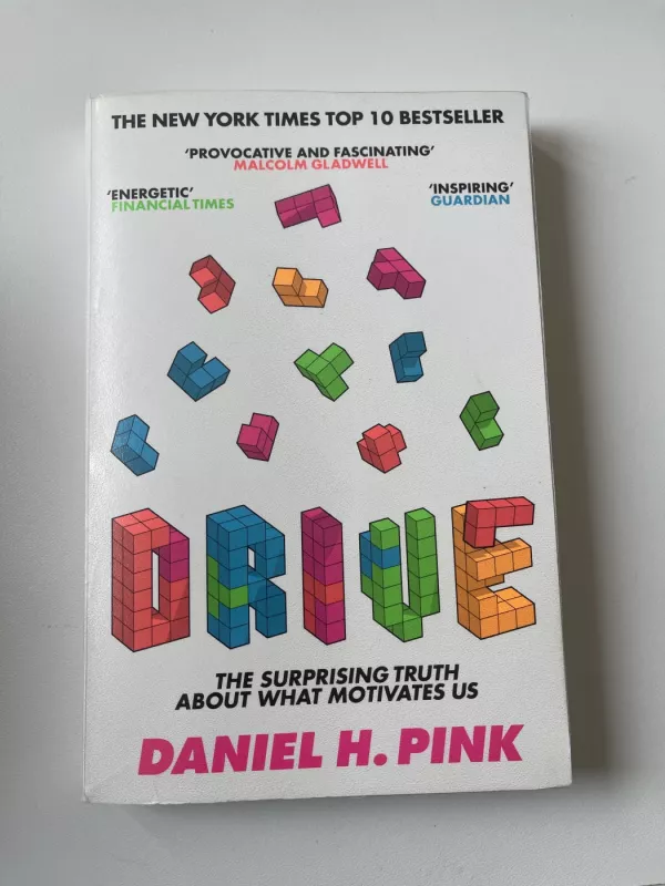 Drive: the surprising truth about what motivates us - Daniel H. Pink, knyga